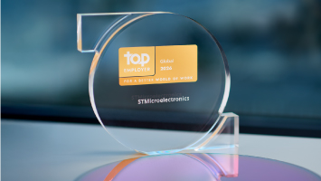 STMicroelectronics is recognized as a Global Top Employer 2026 - ST News